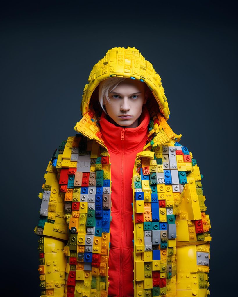 The Playful Revolution: LEGO Coats Taking Fashion by Storm – Kamel Lokman